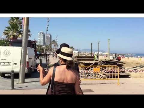 Barcilonia Beach #viralvideo #trending #travelvlog