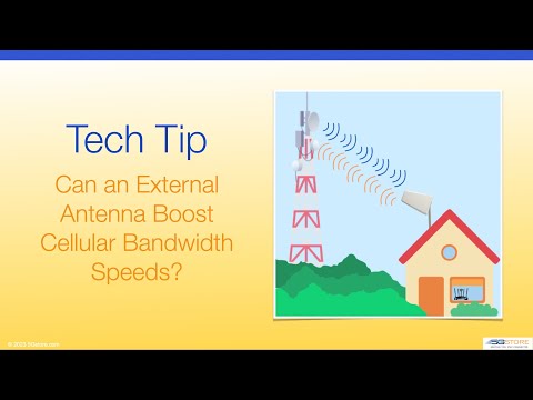 Tech Tip - Can an External Antenna Boost Cellular Bandwidth Speeds?