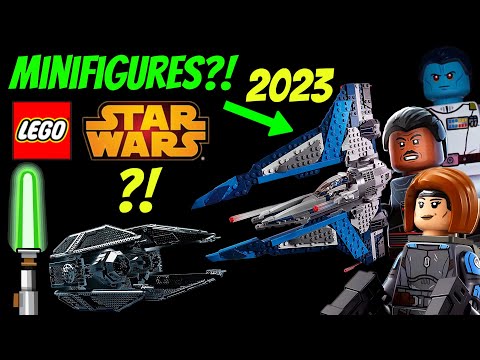 Lego Star Wars 2023 LEAK UPDATE - Mandalorian Season 3 set! THRAWN, Gideon and bo KATAN minifigures