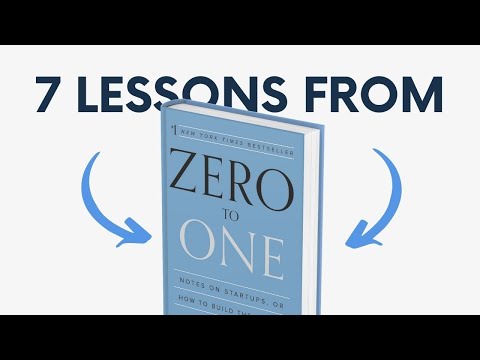 ZERO TO ONE (by Peter Thiel) Top 7 Lessons | Book Summary