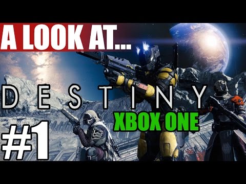 Destiny Xbox One Initial Launch Day Impressions Part 1 | 1080P HD