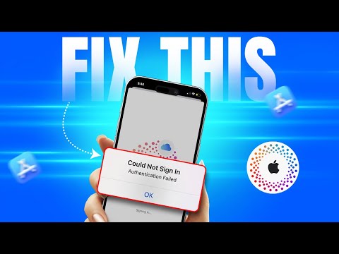 How To Fix App Store "Could Not Sign In Authentication Failed" on iPhone