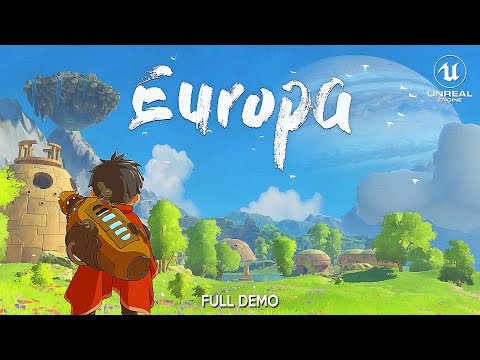 EUROPA First Gameplay | New Game with Studio GHIBLI GRAPHICS in Unreal Engine RTX 4090 4K 2023