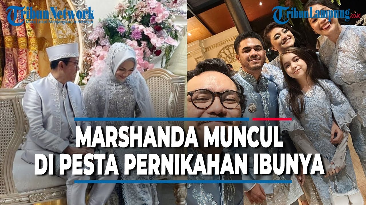 MARSHANDA MUNCUL DI PESTA PERNIKAHAN IBUNYA USAI CURHAT BANYAK UTANG | @TRIBUNLAMPUNGNEWSVIDEO