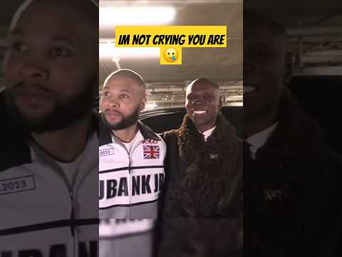 Father and son reunited - Eubank Jr Vs Benn #boxing #father #son