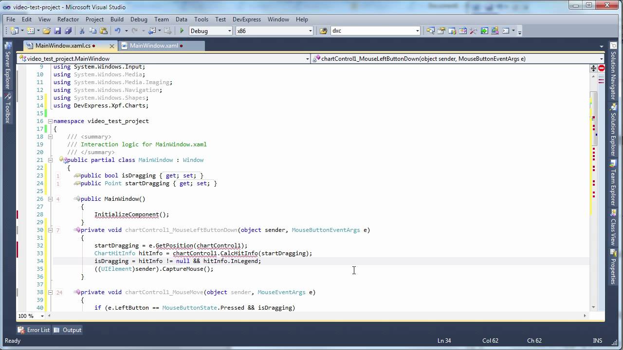 DXCharts for WPF - Movable Legends