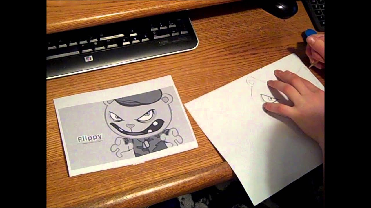 Speed Drawing: Flippy