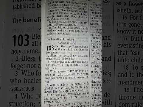 Psalm 103:1-5 KJV