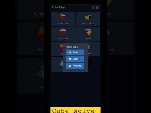 cube solve app || how to cube solve with app || cube solver app || 🔥🔥🔥 || #shorts #cubing