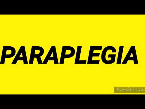 Paraplegia definition, symptoms, diagnosis and treatment