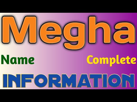 Megha Name Meaning | Megha Name Full Details | Megha Naam Ki Rashi | The Secret of Name