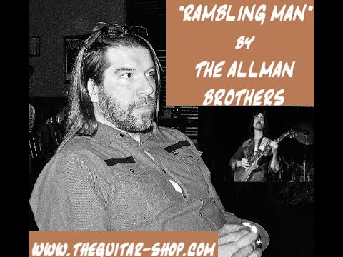 Rambling Man by The Allman Brothers guitar lesson