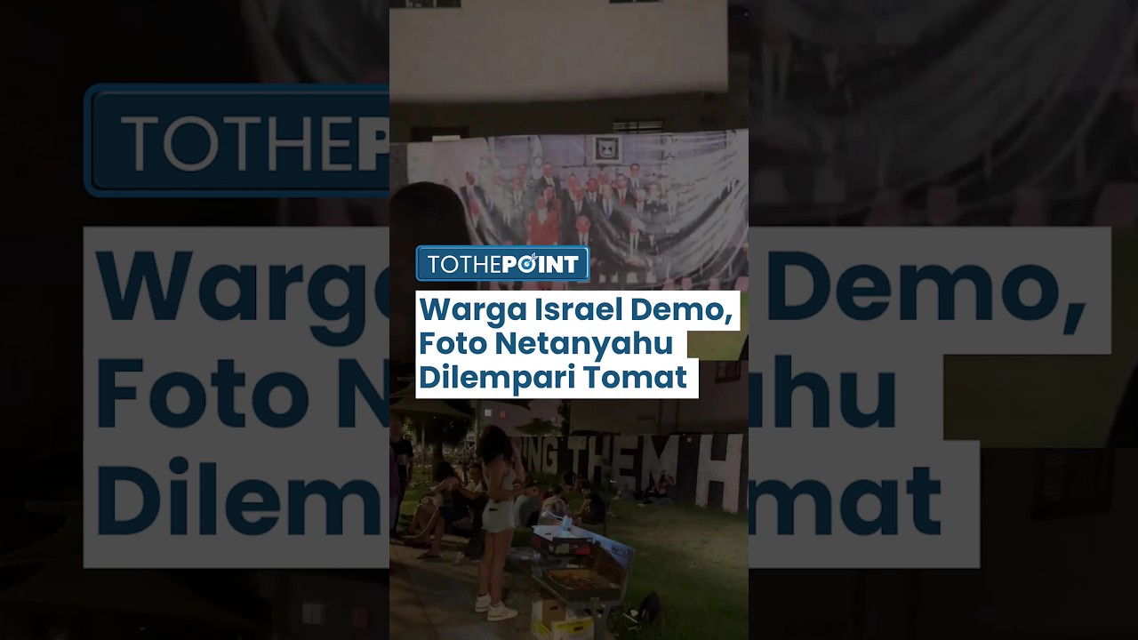 Warga Israel Gelar Demo Kontroversial, Lemparkan Tomat Berkotak-kotak ...