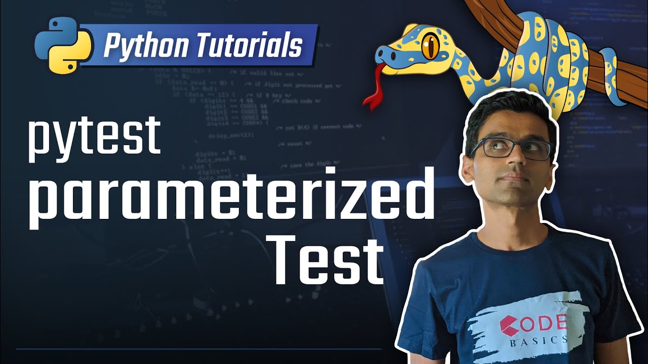 Python unit testing - pytest parameters