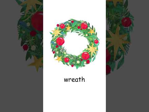 Christmas Vocabulary For Beginners.