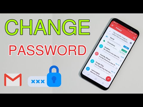 How To Change Gmail Password In Android Phone