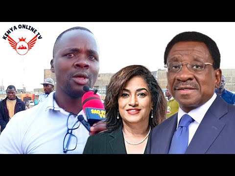 BIG SMILE TO SIAYA GOV JAMES ORENGO & NAIROBI WOMEN REP PASSARIS AS KIMBIKIMBI MAKES HIS SPEECH