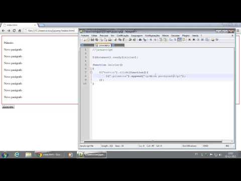 Learn 053 Inserindo elementos HTML com Append e AppendTo - Mind Luster