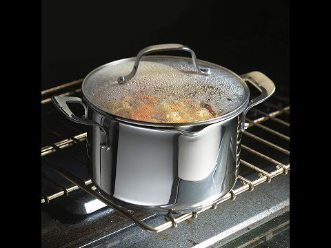 Emeril Lagasse 62950 12 Piece Stainless Steel Cookware Set, Assorted, Silver