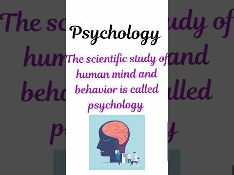 psychology simple definition #psychology #ytshorts #shortvideo