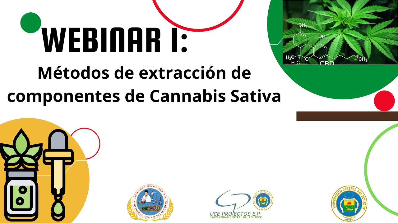 MÉTODOS DE EXTRACCIÓN DE COMPONENTES DE CANNABIS SATIVA