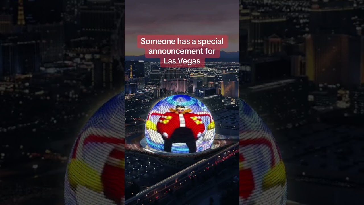 Dr. Eggman Has an Announcement for the Las Vegas Sphere - Sonic the Hedgehog