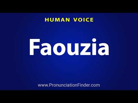How To Pronounce Faouzia