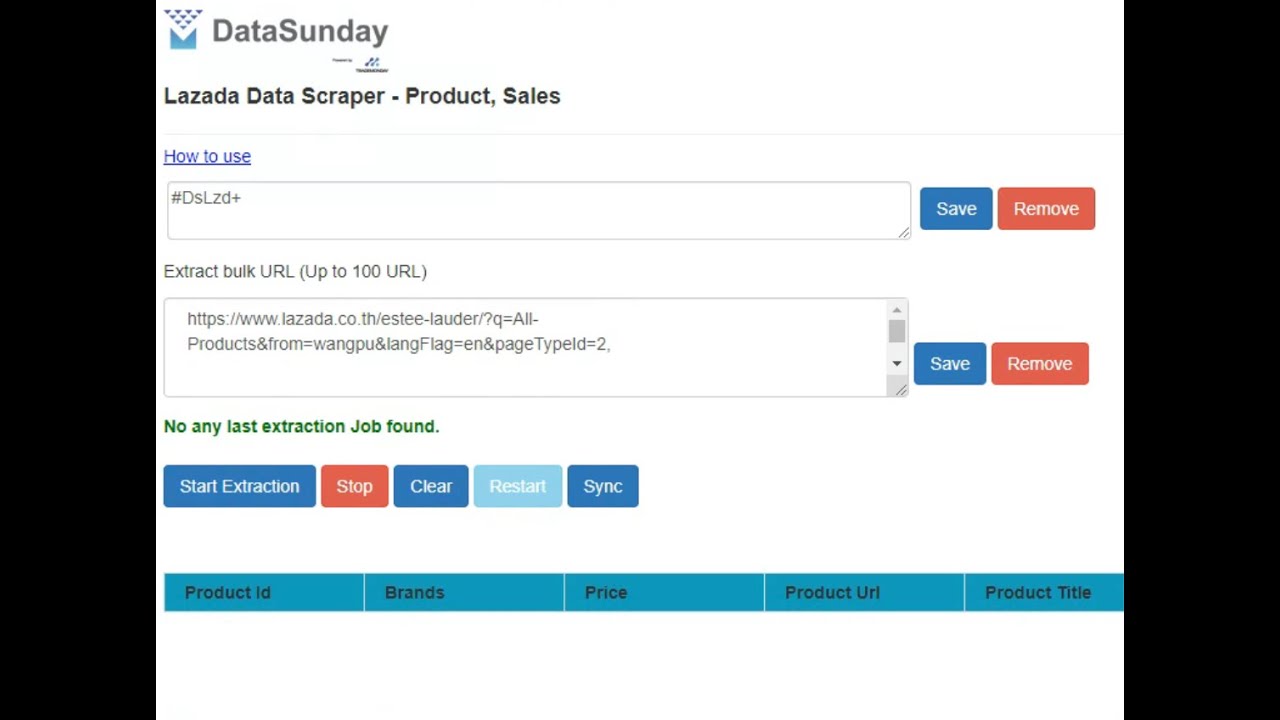Dropship Application Lazada API  Scraper