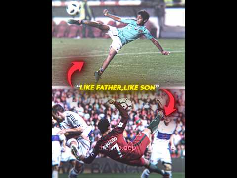 Ronaldo JR Just Like His Father πβ€οΈ