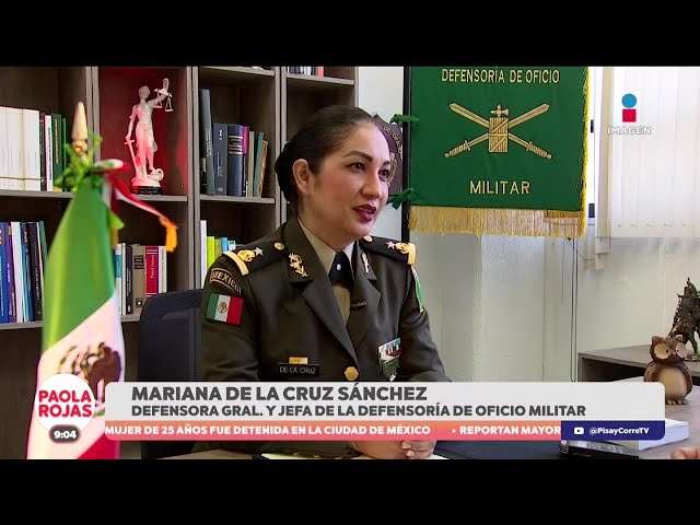 Otra mujer toma un mando militar; subdirección de la escuela de medicina