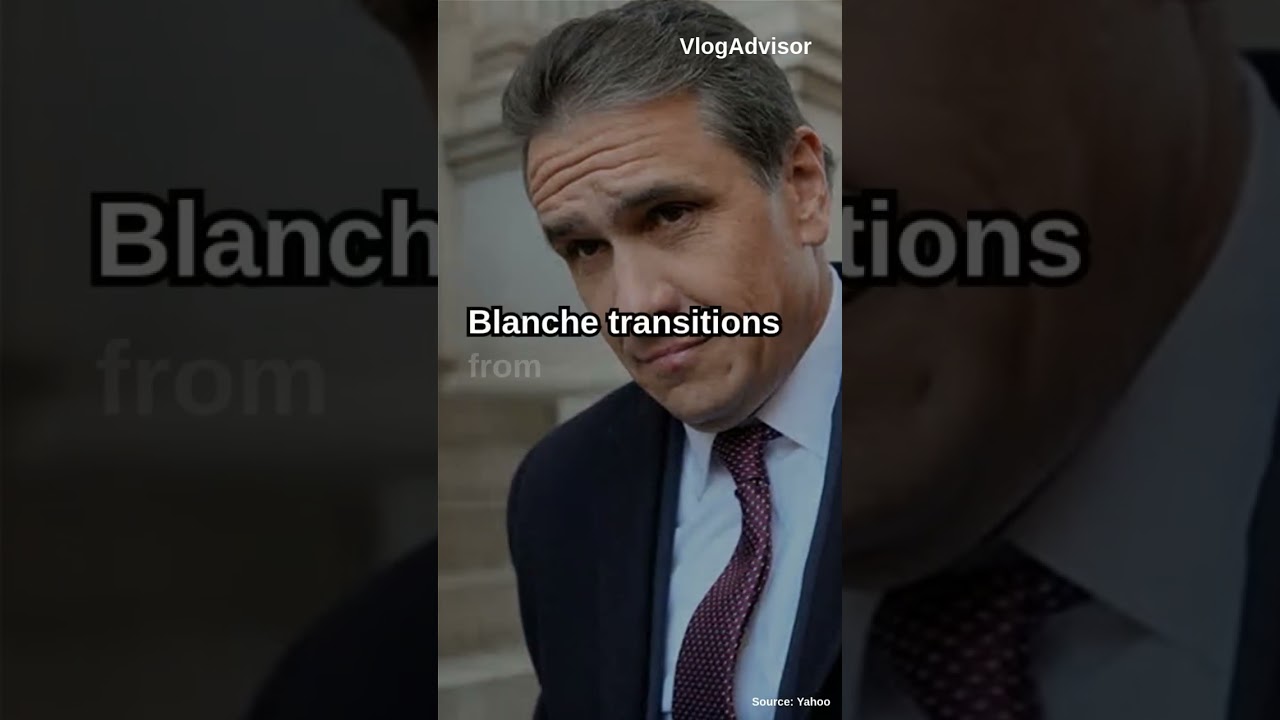 Senate confirms former Trump defense attorney Todd Blanche as deputy a