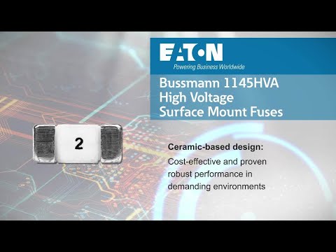 High-voltage 1145HVA automotive fuses from Eaton