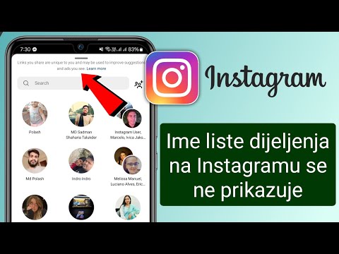 Kako riješiti problem s promijenjenim redoslijedom dijeljenja na Instagramu - 2025