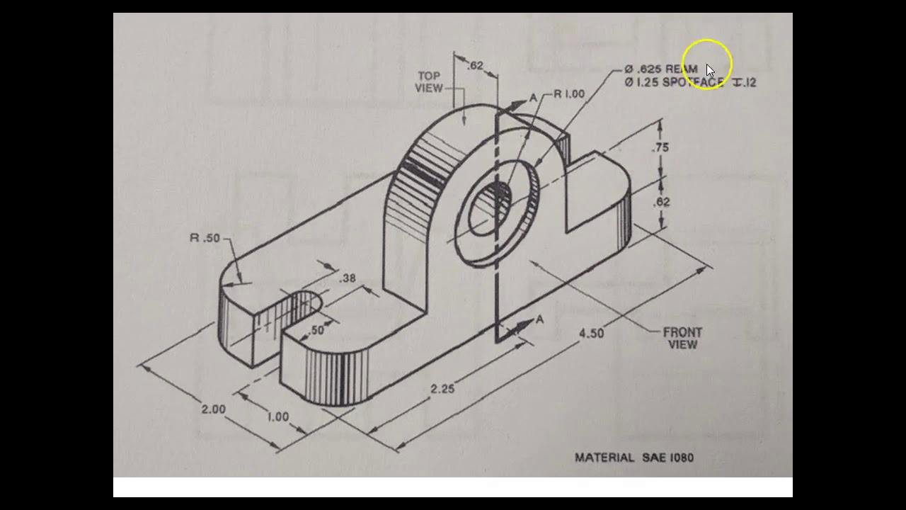 Problem 1-30: Autodesk Inventor Tutorial