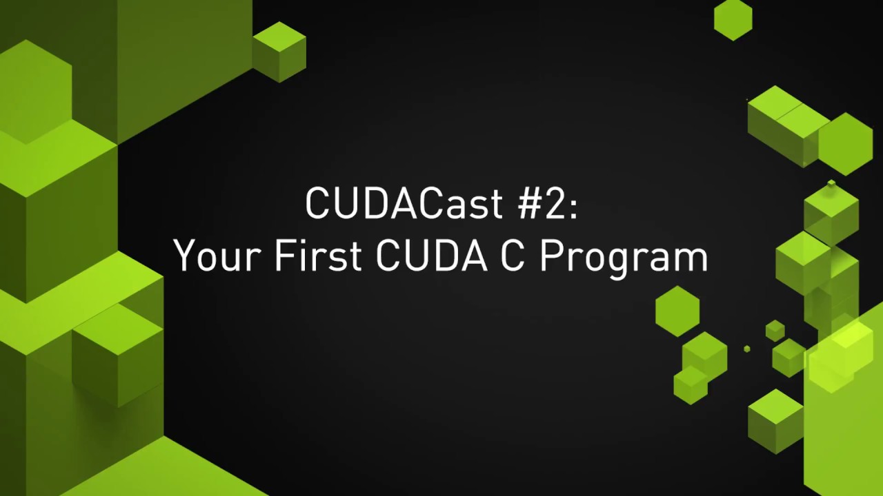 Your First CUDA C Program