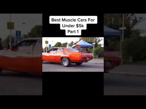 Cheap muscle cars for under 5K$ #shorts