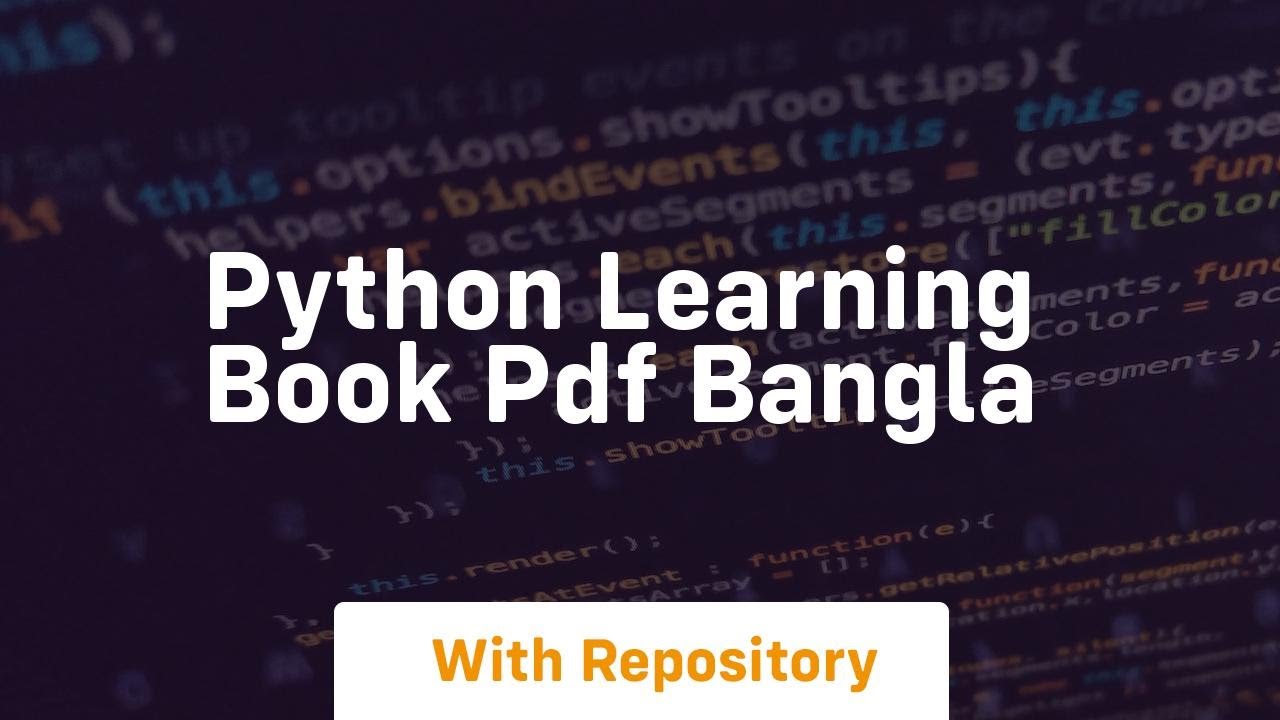 python learning book pdf bangla
