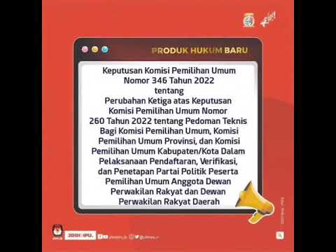 #sobatJDIH, Diinformasikan bahwa informasi/produk hukum dapat didownload di web JDIH KPU