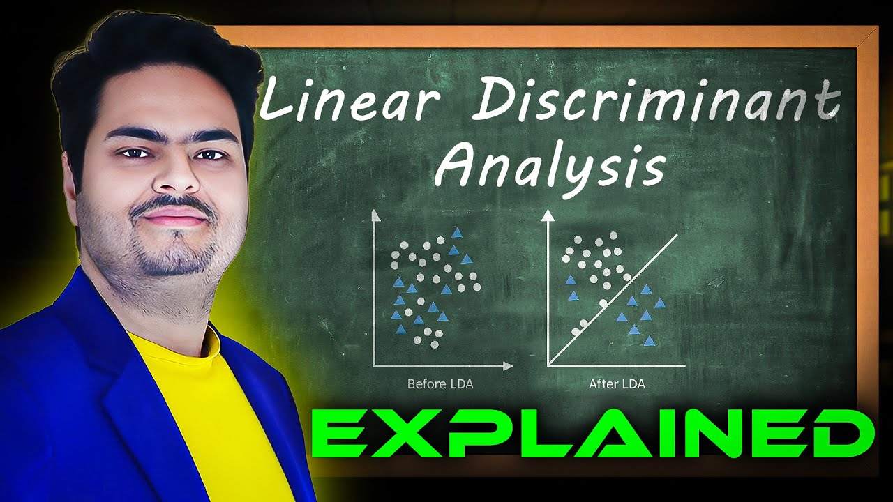Linear discriminant analysis explained | LDA algorithm in python | LDA algorithm explained