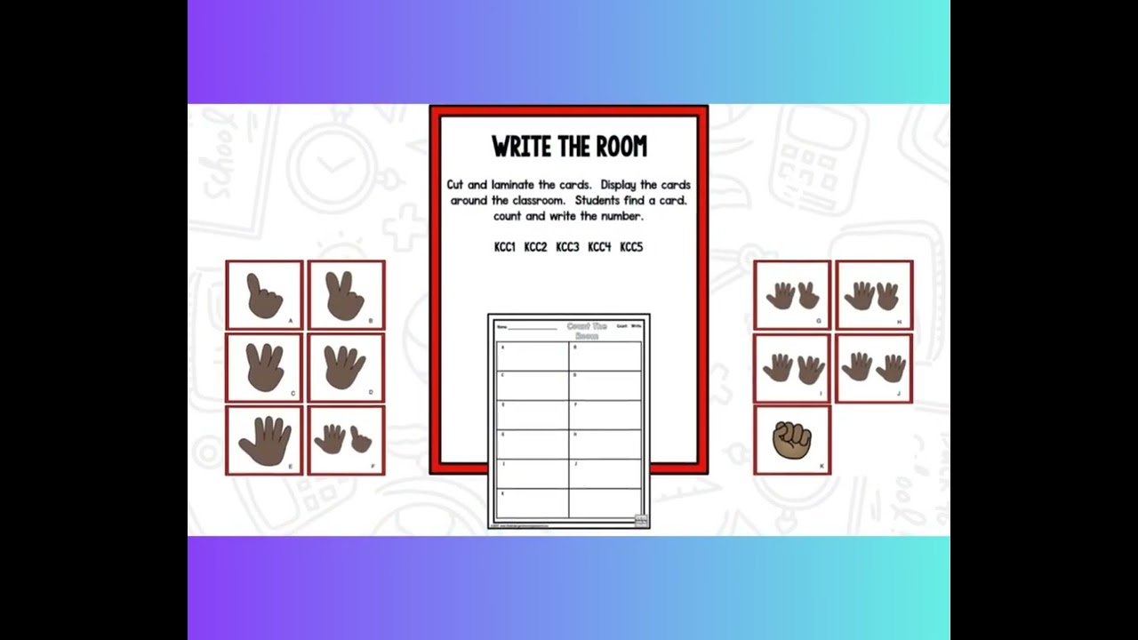 Product Preview Video Finger Counting