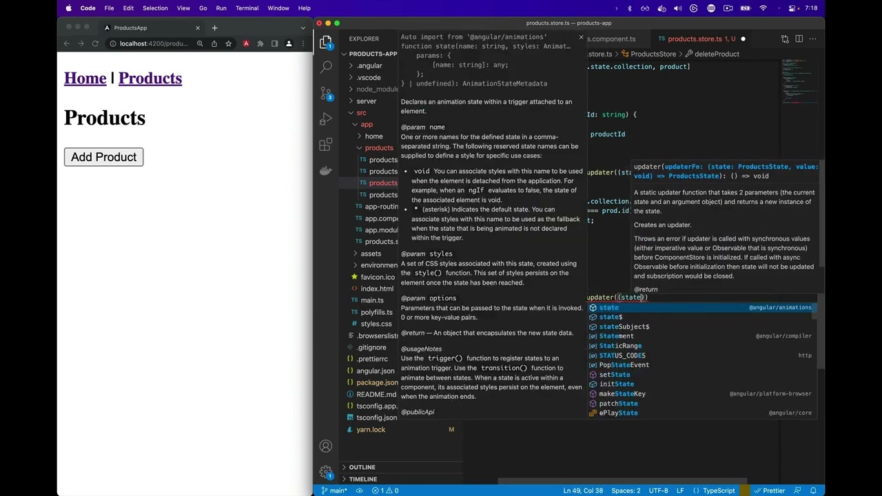 Angular State Management Tutorial with NgRx Component Store