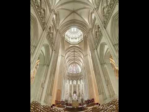 World History- Coutance Cathedral, a masterpiece of French Gothic architecture #shorts