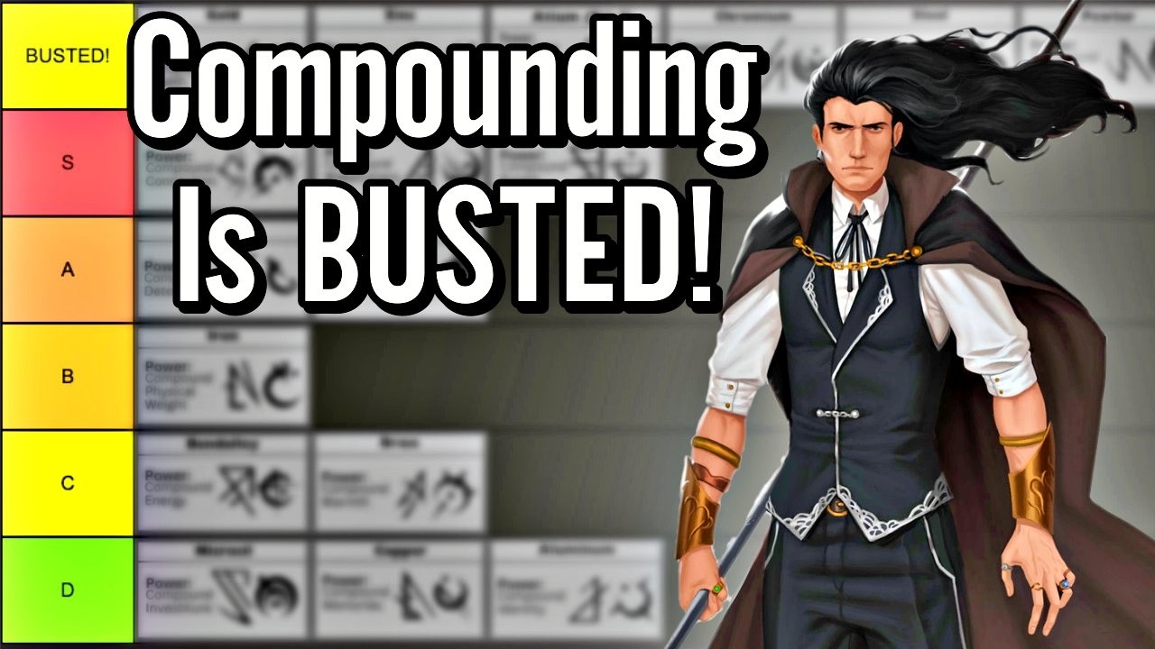 Mistborn Compounding Tier List