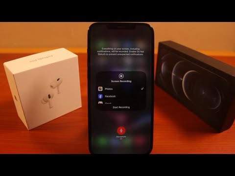 How to Screen Record on iPhone 12 Pro Max