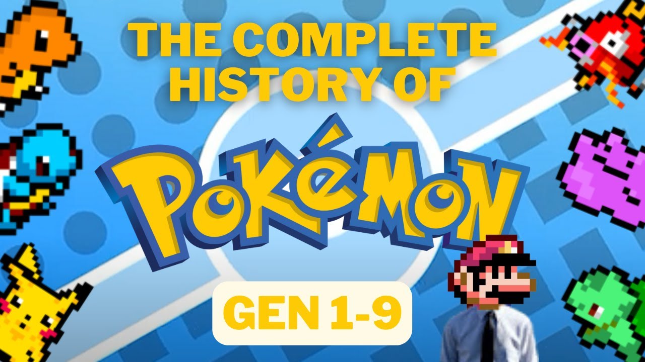 How Pokemon Took Over The World: TCG, Games, Anime, & Manga | Gen 1-9 History & Retrospective