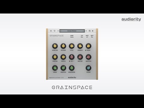 GrainSpace - Granular Reverb Processor - VST/AU/AAX - Intro Price - Gearspace