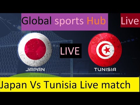 🔴Live: Japan Vs Tunisia | euro QUALIFIER MATCH Live | Japan Vs Tunisia qualifier live match