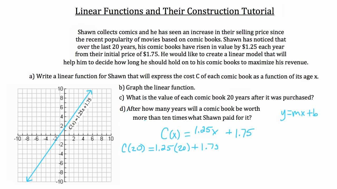 Linear Functions and Their Construction