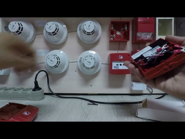 Edward Fire Alarm System - Edward EST Addressable 2 Loop panel IO1000 ...
