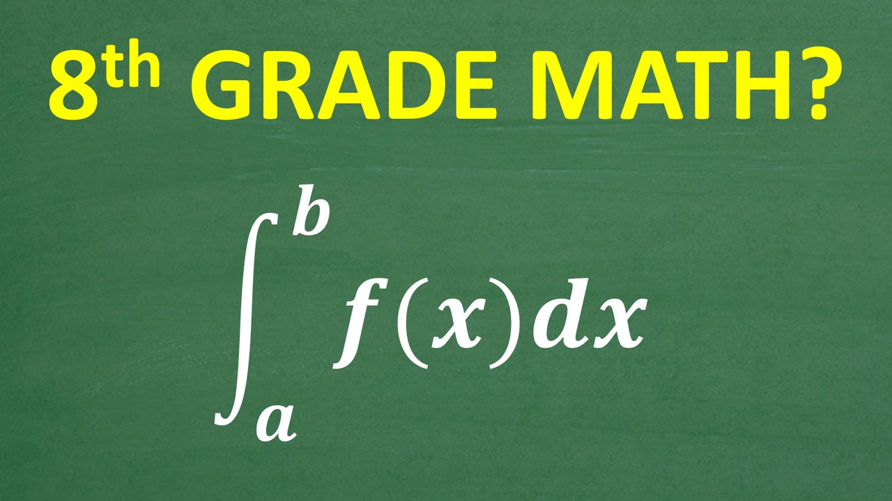 8th Grade Calculus?! How I would explain Calculus to my 8th grade math class!